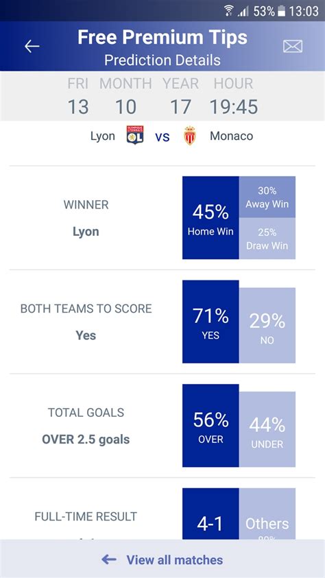 Football Predictions Free Premium Tips