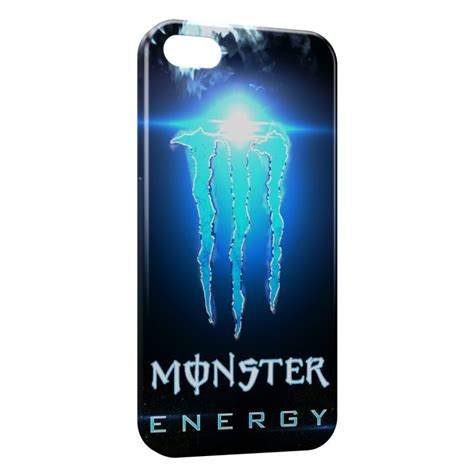 Coque Iphone 8 And 8 Plus Monster Energy Blue Iced Pixypia