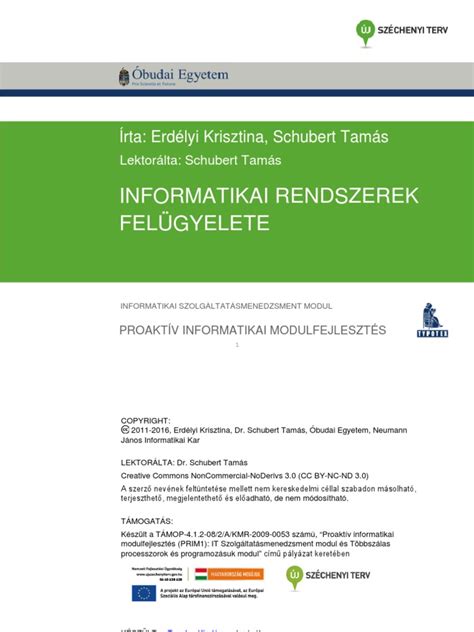 Informatikai Rendszerek Felugyelete Pdf Pdf