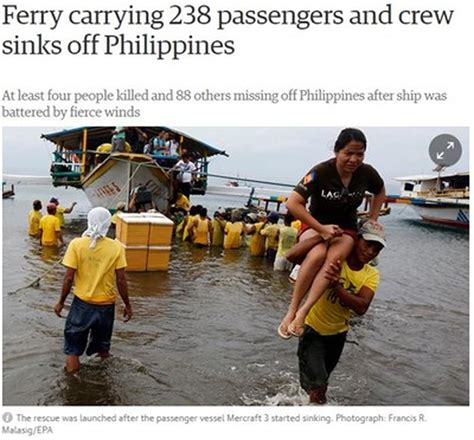 Четирима души са загинали при преобръщането на ферибот край Филипините Утро