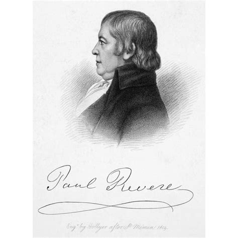 Paul Revere 1735 1818 Namerican Engraver Silversmith And
