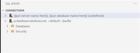First New Connection Shows Placeholder Connection In Oe Tree · Issue
