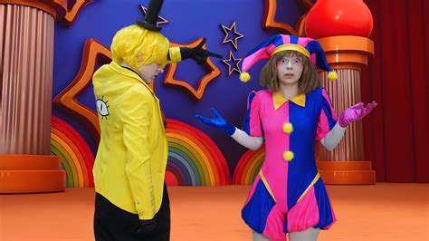 УДИВИТЕЛЬНЫЙ ЦИФРОВОЙ ЦИРК В РЕАЛЬНОЙ ЖИЗНИ СТРАШИЛКА Youtube