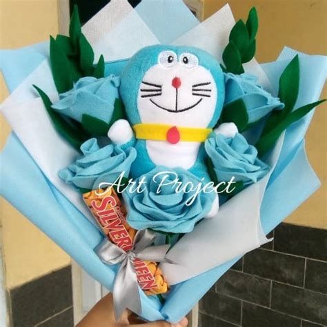 Deretan Gambar Buket Bunga Boneka Doraemon Paling Dicari Informasi