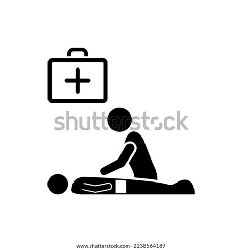 Cardiopulmonary Resuscitation Cpr Icon Stock Vector Royalty Free 2238564189 Shutterstock