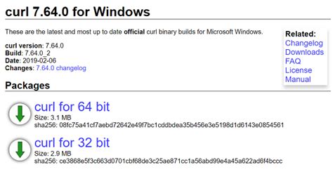 How To Install Curl On Windows 1110