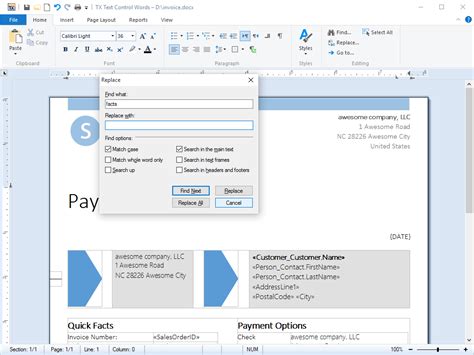 Tx Text Control Net For Wpf Enterprise