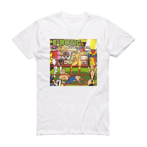 E Rotic Total Recall Album Cover T Shirt White Album Cover T Shirts