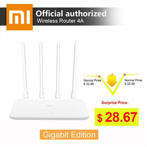 Buy Xiaomi Mi Router 4a Gigabit Version 2 4ghz 5ghz