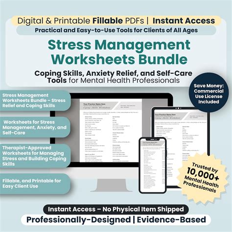 Stress Management Worksheets Stress Management Worksheets Psychpoint