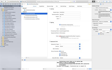 Ios Firebase Error You Must Enable This Service In The Console