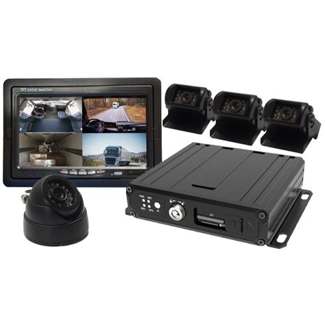 Kit Gravador Dvr Automotivo Profissional Roadstar 4 Câmeras Shopee Brasil