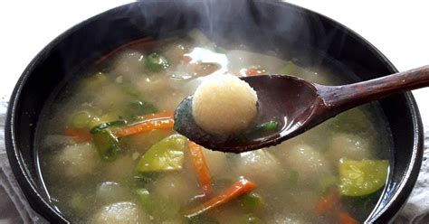 동글동글 감자 옹심이