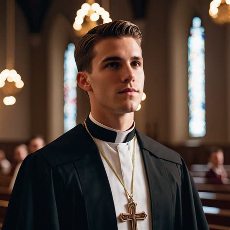 American Catholic Priest Stable Diffusion Online