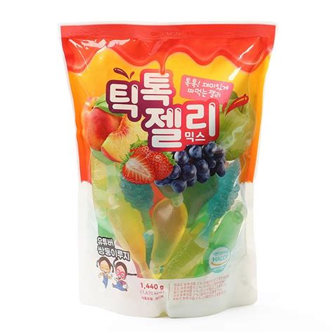 틱톡젤리 믹스 4가지맛 1440g 쌍둥이루지 Costco 홈플러스 택배배송