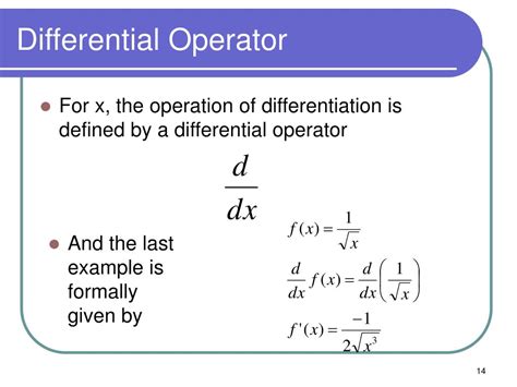 Differential Operator Notation At Eileen Towner Blog