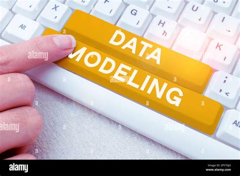 Sign Displaying Data Modeling Business Overview Process Of