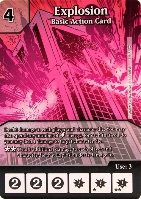 Explosion Basic Action Card Tdpsdp Cardguide Wiki Fandom