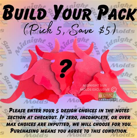 Inserts For Msm Blank Bull Head Midnightsunmolds