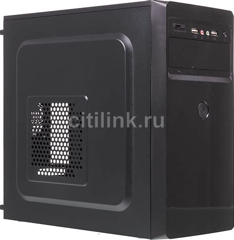 Отзывы на Корпус mATX LinkWorld VC-13M35, Micro-Tower, без БП, черный ...