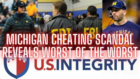 Michigan Football Cheating Scandal Explained Jim Harbaugh Cheating