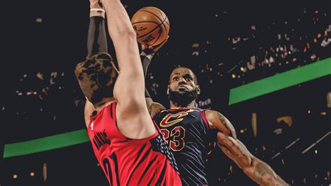Where Does Lebron James Poster Dunk On Jusuf Nurkic Rank All Time