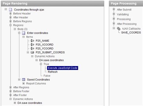 How To Update Records In Tables In Oracle Apex Using Javascripthtml