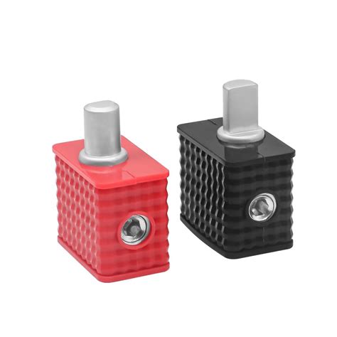 Wrd00 Amplifier Power Ground Input Wire Gauge Reducer Brass Dual 1 0 Gauge To 1 0 Gauge With Red