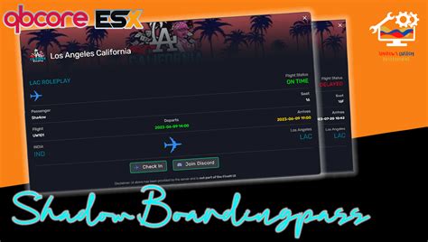 [standalone] Sha4ows Boarding Pass Script 5 Fivem Releases Cfx Re