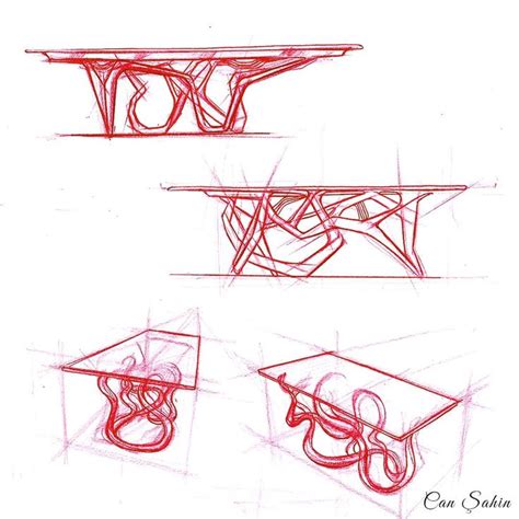 Table Design Sketch Table Sketch Furniture Sketch Design Sketch