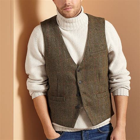 Durrow Tweed Waistcoat Nbird