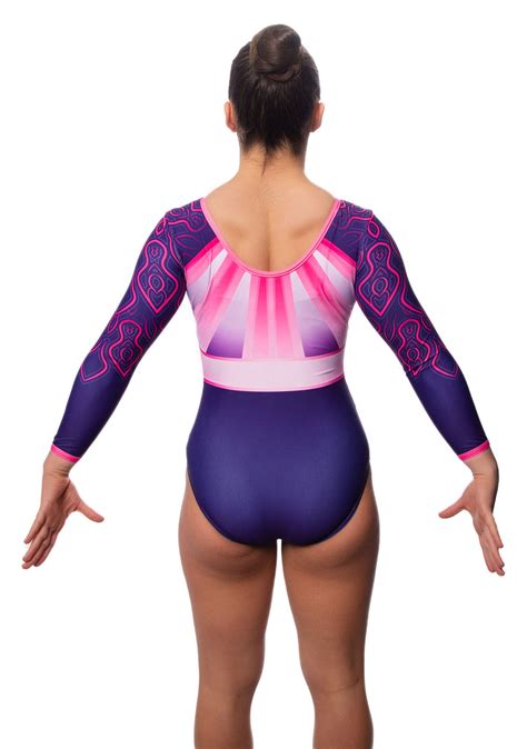 Xyla Long Sleeve Deluxe Gymnastics Leotard Velocity Pro Sport