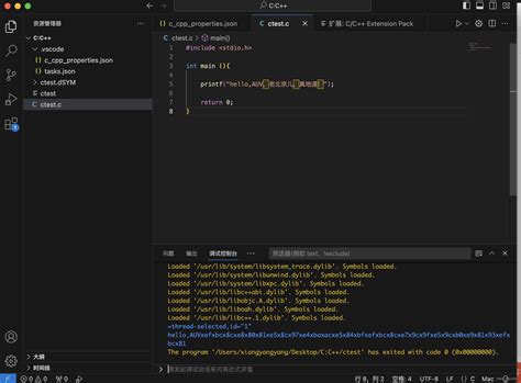 Vscode的c语言调试时中文输出为16进制，为什么？mac Vscode C语言 Printf 中文都是16进制编码 Csdn博客