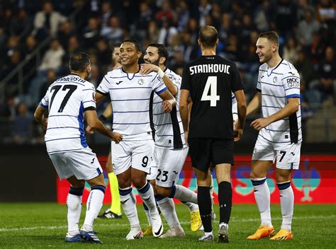 Europa League Sturm Graz Atalanta 2 2 Muriel Non Basta