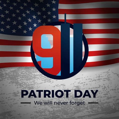 9 11 Patriot Day USA Illustration 10522305 Vector Art At Vecteezy
