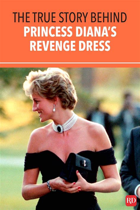 The True Story Behind Princess Dianas Revenge Dress Princess Diana