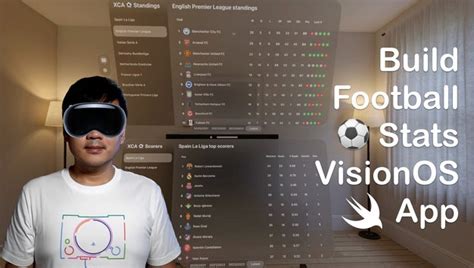 SwiftUI VisionOS App That Fetches Latest Standings And Top Scorers Table