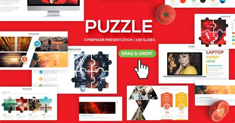 Презентация Keynote головоломки Шаблоны презентаций Включая лейтмотив и презентация Envato