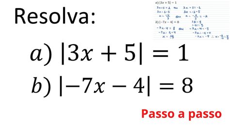 Equação Modular O Que é Como Resolver Exemplos🦑 Descubra Os Segredos