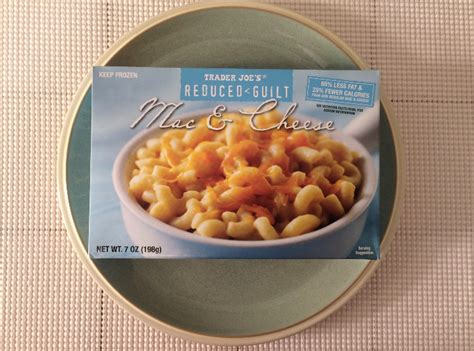 trader joe s reduced guilt mac and cheese review freezer meal frenzy