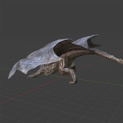 Kushala Daora Monster Hunter World 3d Model In Monster 3dexport