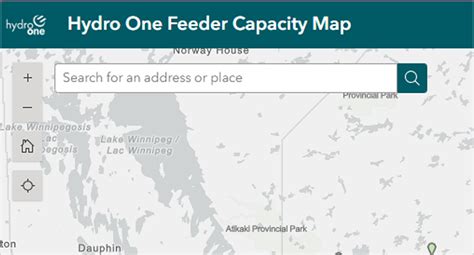 Distribution Load Capacity Map Hydro One