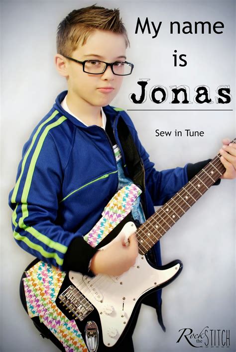 Rock The Stitch Sew In Tune My Name Is Jonas