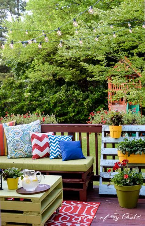 HANG STRING LIGHTS ON YOUR DECK AN EASY WAY