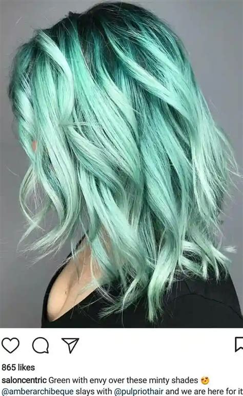 30 Glamorous Light To Dark Green Hair Styles Trending Now Silver