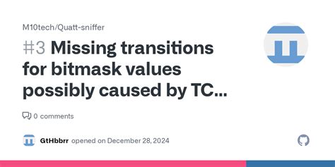 Missing Transitions For Bitmask Values Possibly Caused By Tcp Buffer