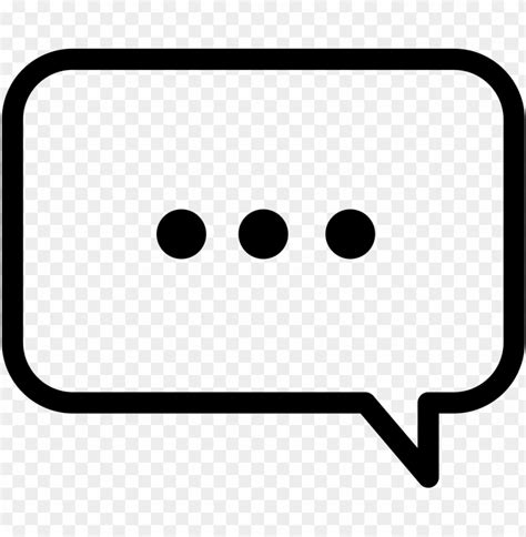 free download hd png three dots speech bubble speech bubble with