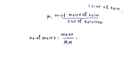 SOLVED Calculate The Molarity M Of A Solution Prepared By Dissolving 24 8 G Of CaCl2 In Enough
