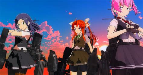 Mmd艦これ 陽炎三姉妹 Lassのイラスト Pixiv