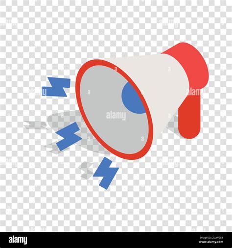 Loudspeaker Isometric Icon Stock Vector Image And Art Alamy